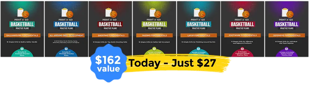 Print n' Go Basketball Practice Plans Collection - eBasketballCoach